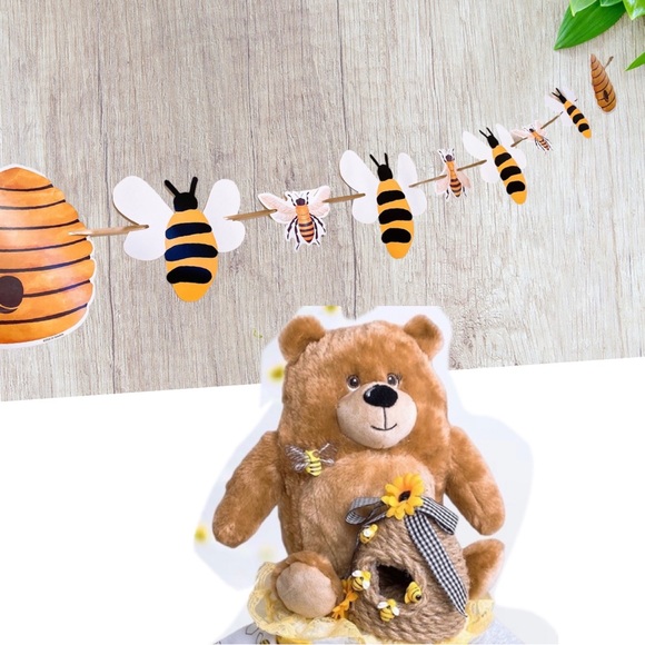 Handmade | Party Supplies | Bees Garland Baby Shower Garland | Poshmark